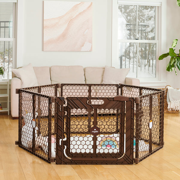 Bronze Extra Tall Arched Decor Safety Gate | Regalo Baby